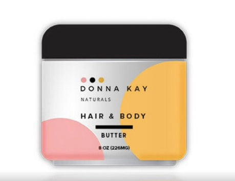 Plain Hair & Body Butter – Donna Kay Naturals